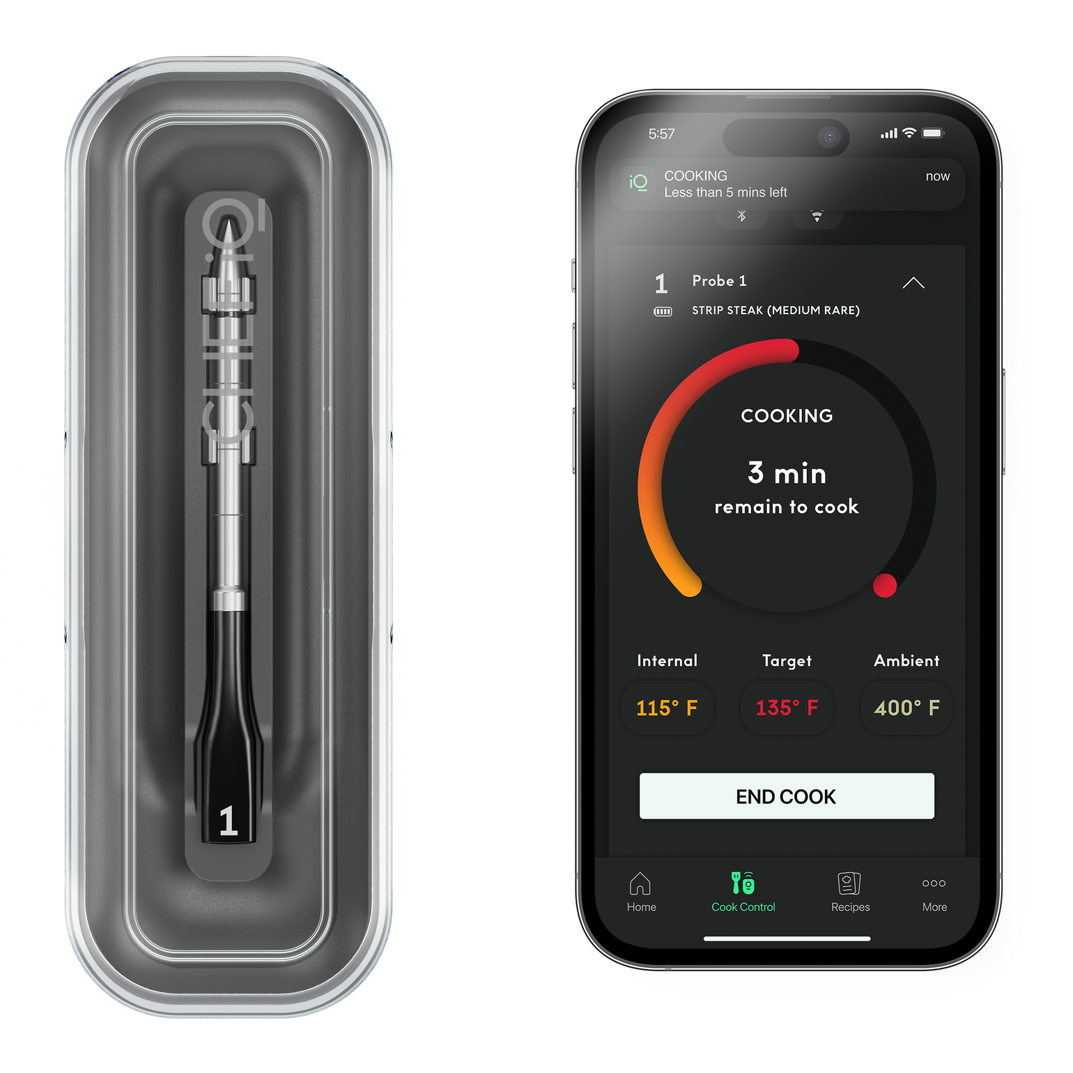 CHEF iQ Sense - Smart Wireless Meat Thermometer