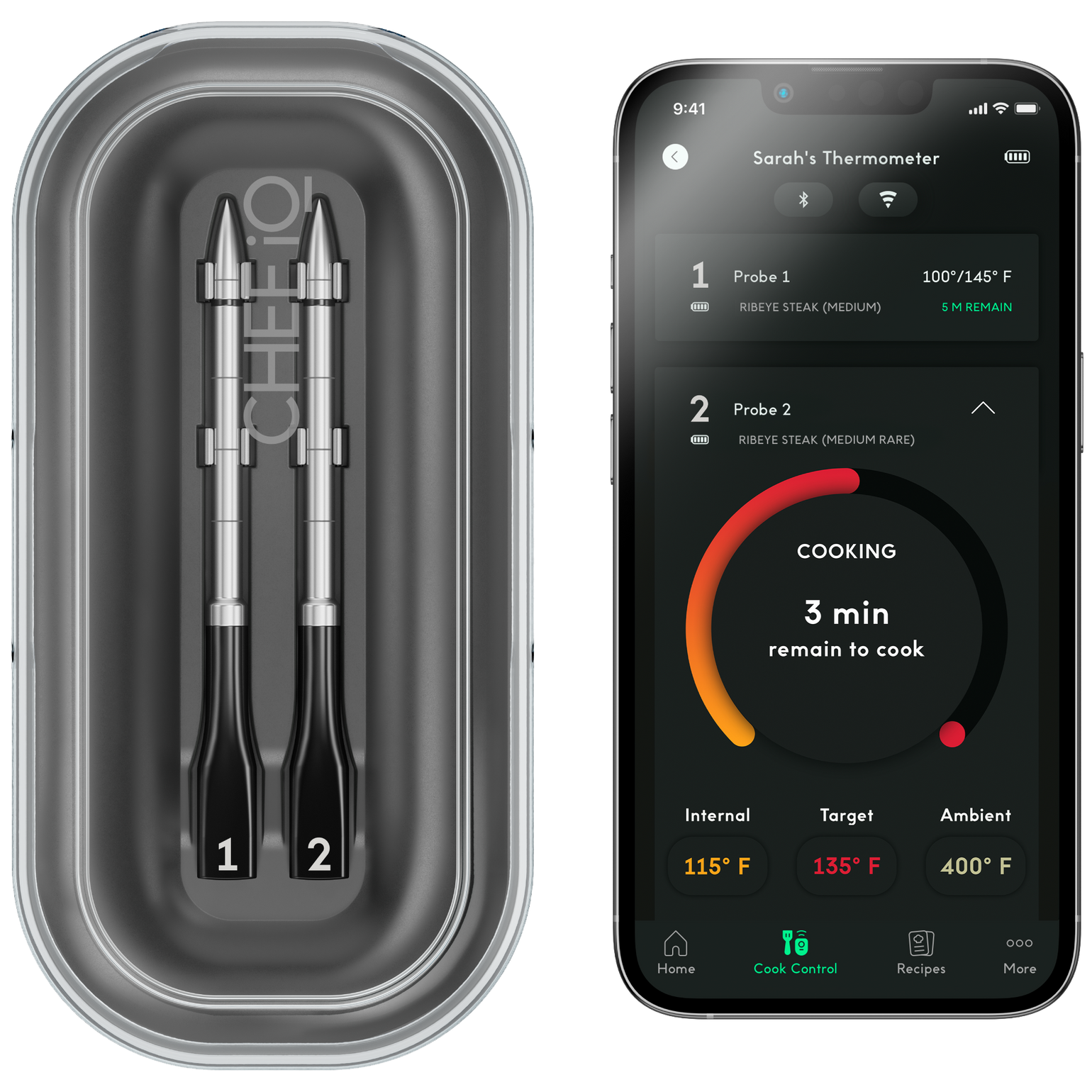CHEF iQ Sense - Smart Wireless Meat Thermometer