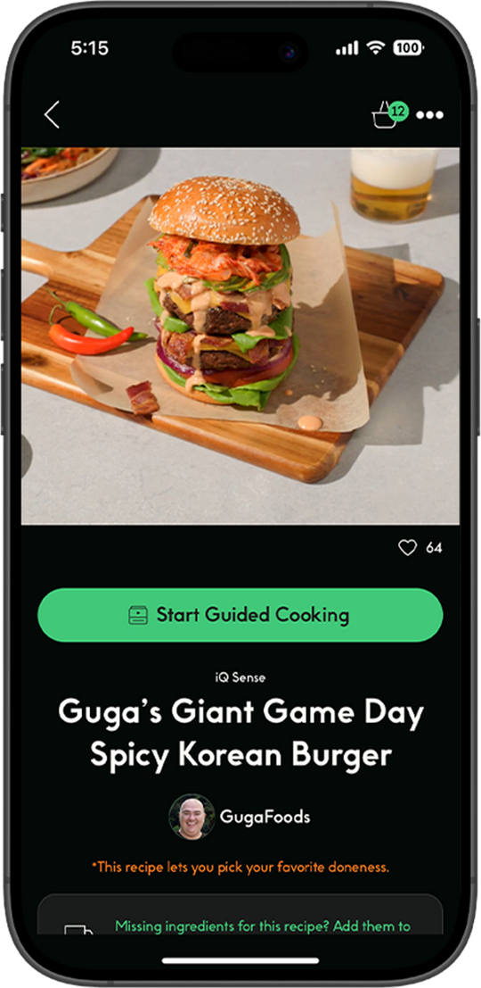 CHEF iQ® App | Available for iOS & Android